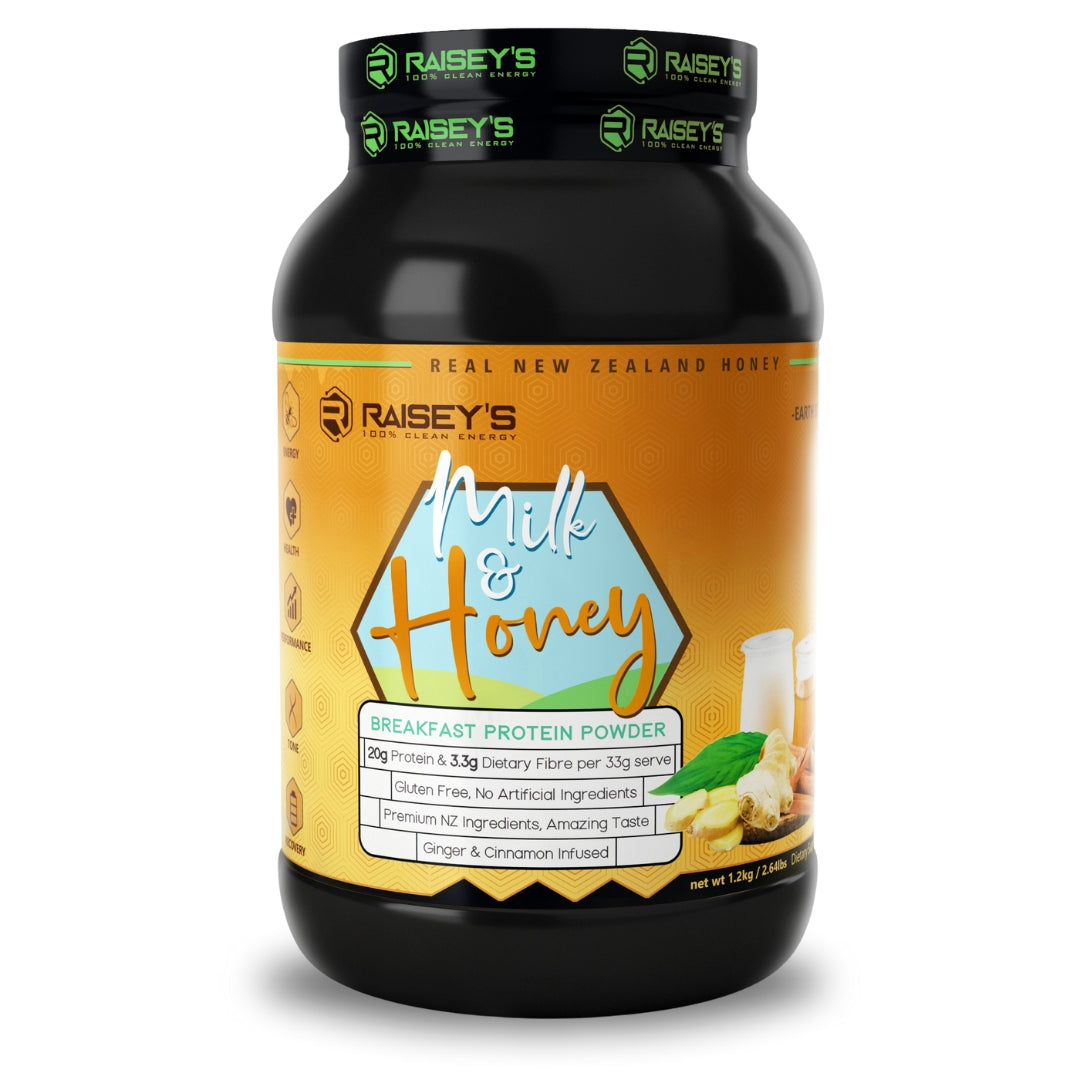 RAISEYS MILK AND HONEY - Breakfast Protein Powder – Supplement Shop
