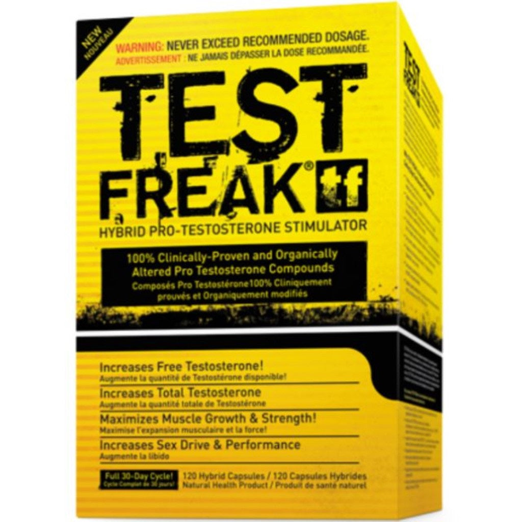 TEST FREAK - Preworkout +Testosterone Booster – Supplement Shop